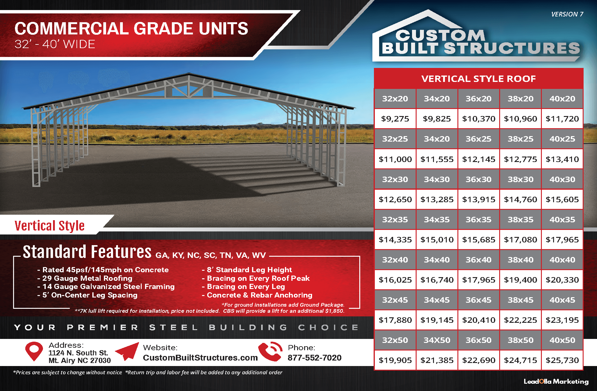 Custom Built Structures, Inc – Your premier choice of custom steel ...