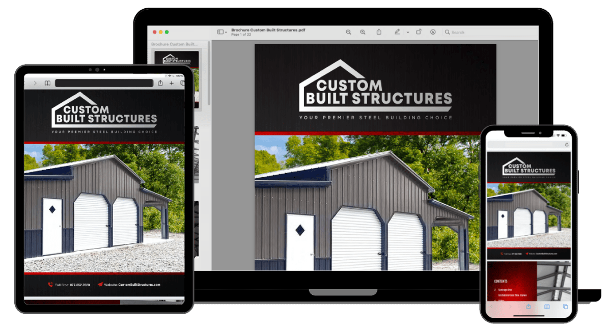 Brochure & Price Sheets - Custom Built Structures, Inc.