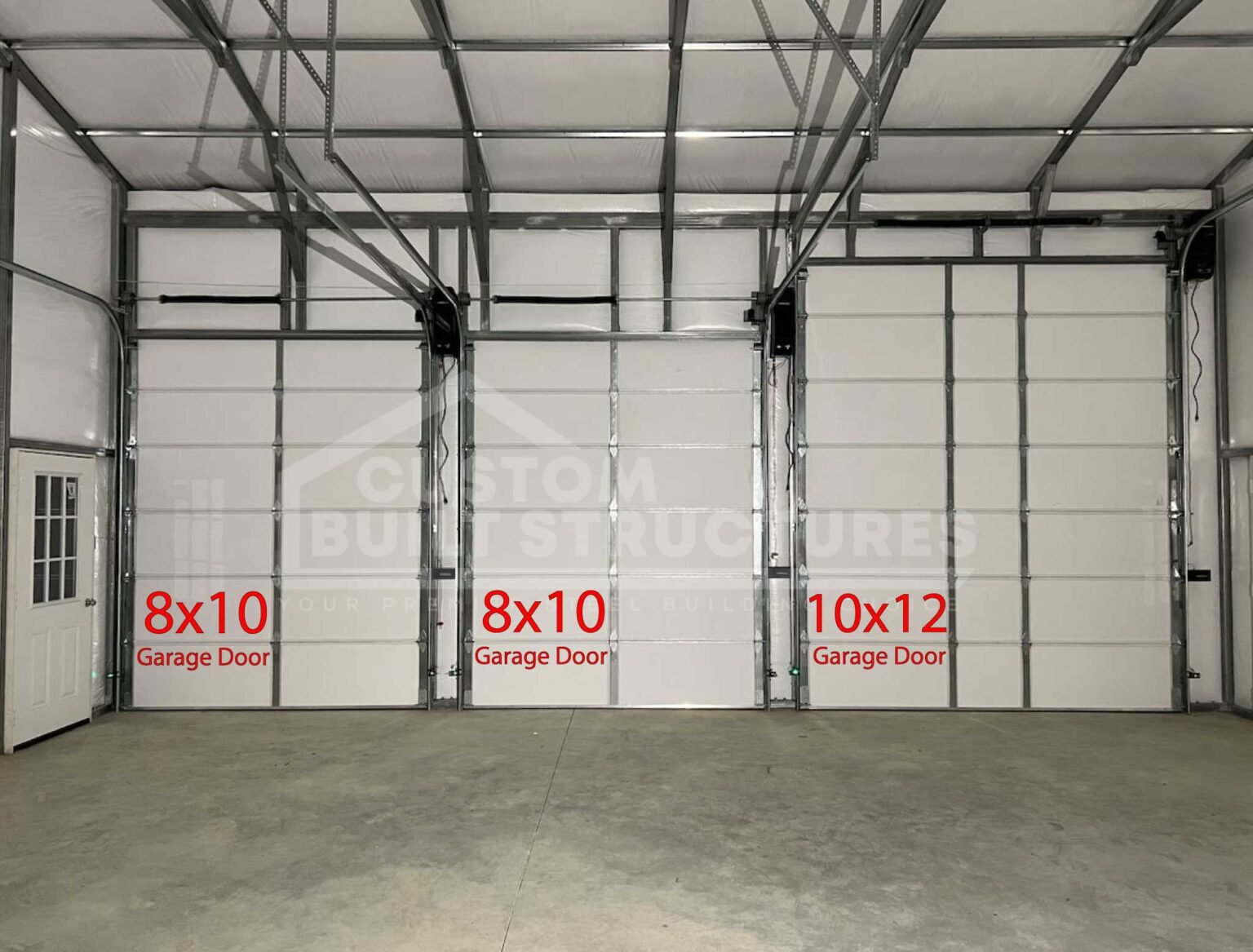 Pictures of Overhead Garage Door Installed Buildings