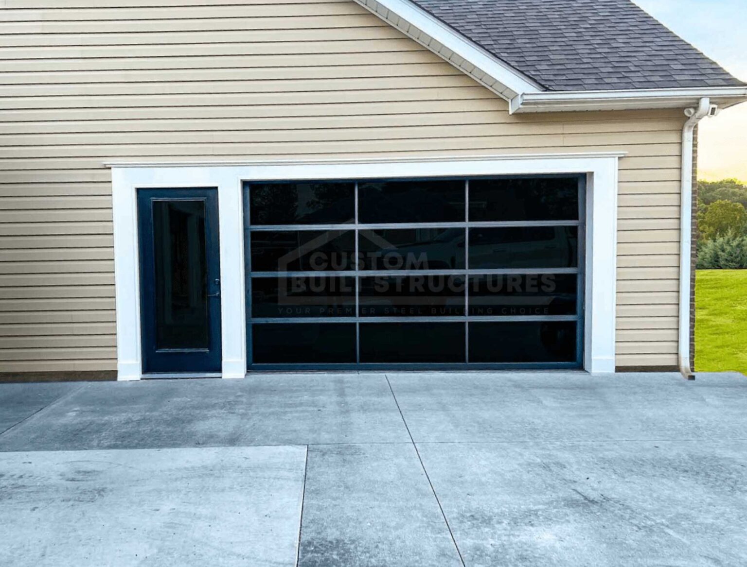 Pictures of Overhead Garage Door Installed Buildings