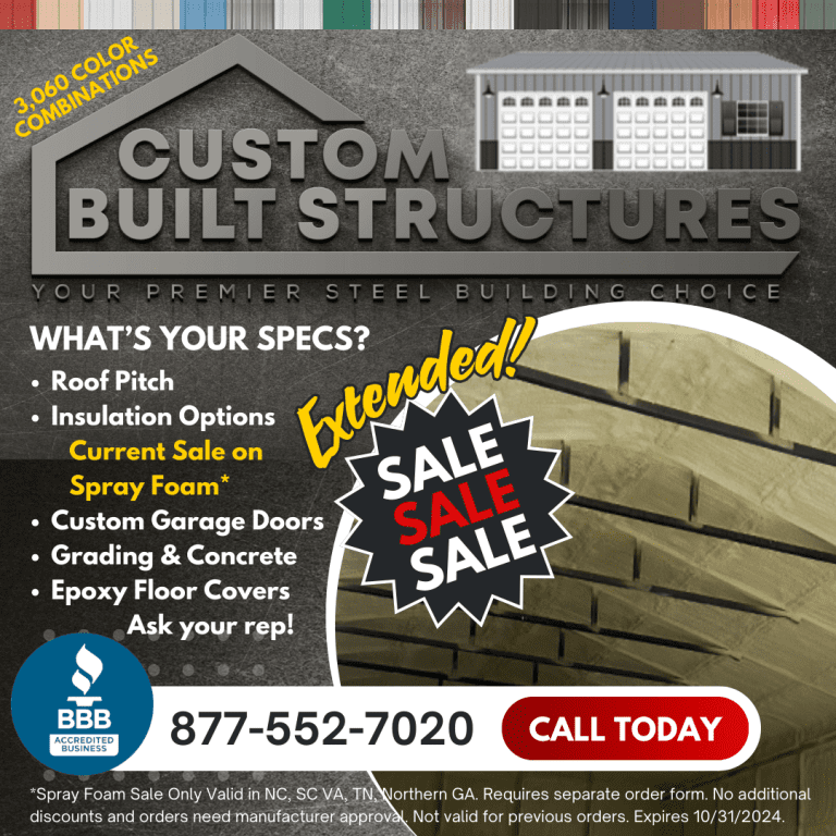 Design w/Instant Price Quote w/Custom Built Structures